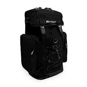 Everest Hiking Pack, Black, One Size