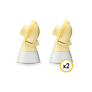 Medela PersonalFit Flex Replacement Connectors, 2 per Pack, Compatible with Freestyle Flex and Pump in Style with MaxFlow Breast Pumps, Authentic Spare Parts