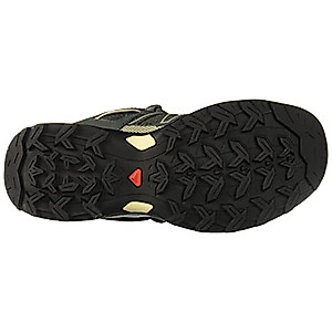 Salomon Pathfinder Hiking Shoes for Women, Shadow/Urban Chic/Bleached Sand, 5