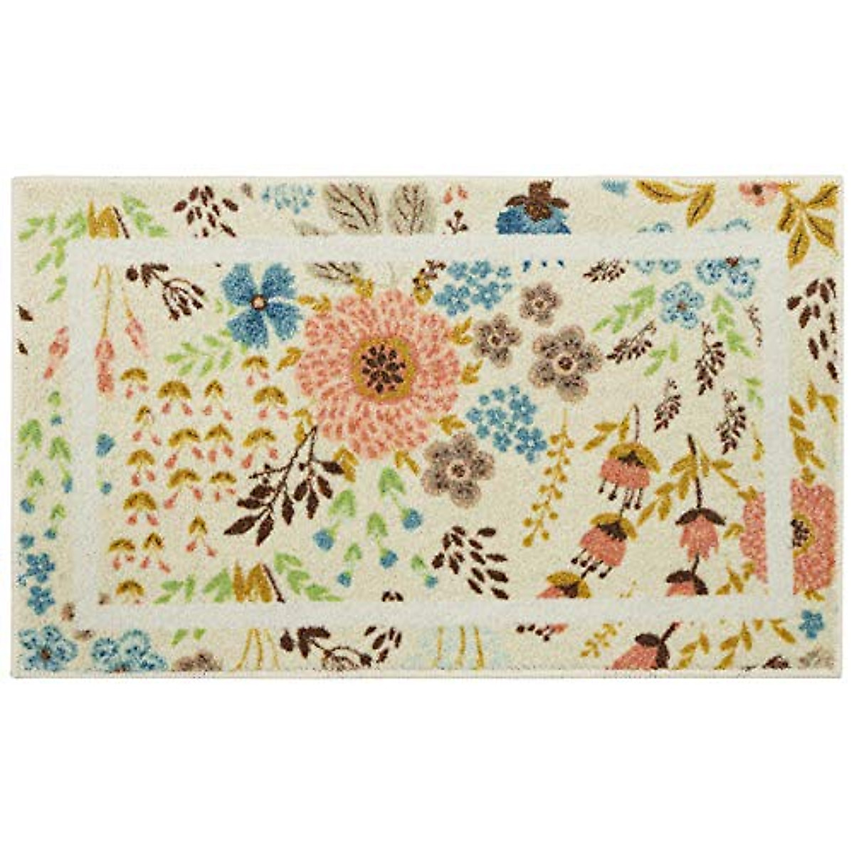 Mohawk Home Machine Washable Summer Kitchen Rug ,Summer Floral