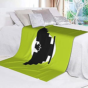 NUTTAG Aztlan Huelga Bird Throw Blanket Warm 80x60 Inches Flannel Throw Blanket for Bed Couch Living Room All Seasons Wool Blanket