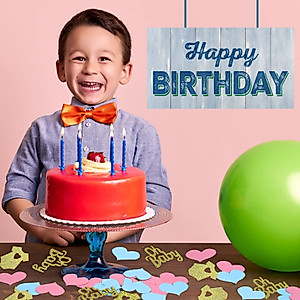 Prasacco 240 PCS Gender Reveal Confetti Baby Shower Decorations Glitter Baby Clothes Confetti Party Table Confetti for Gender Reveal Party Table Decorations