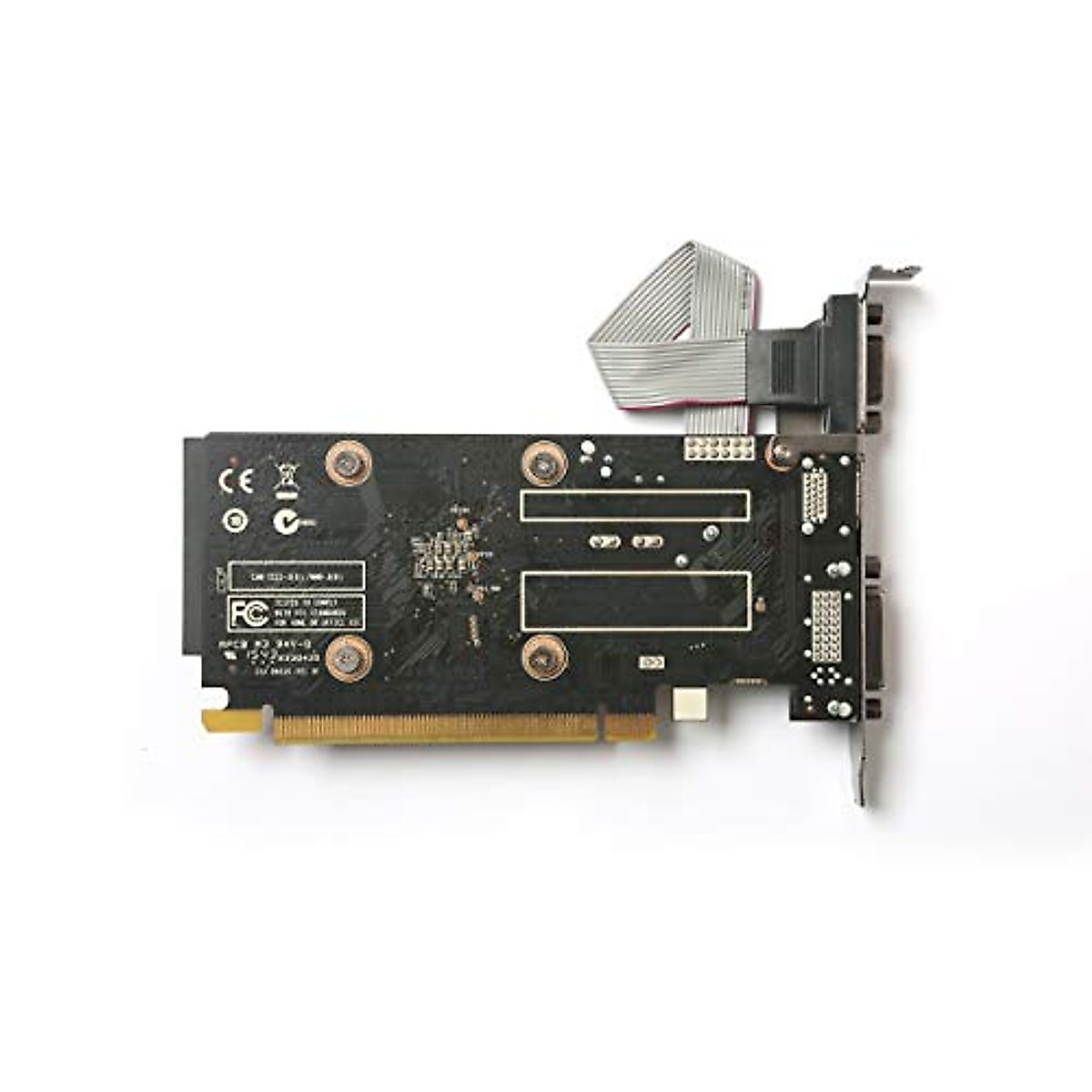 ZOTAC GeForce GT 710 2GB DDR3 PCI-E2.0 DL-DVI VGA HDMI Passive Cooled Single Slot Low Profile Graphics Card (ZT-71302-20L)