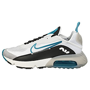 Nike Men's AIR MAX 2090 Running Shoe, White Green Abyss Black Pure Platinum Summit White Lt Smoke Grey, 14