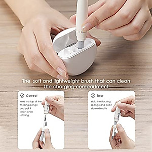 Bluetooth Earbuds Cleaning Pen, Multifunction Earphones Cleaner,in-Ear Headphones Cleaning Dust Removal Brush Pen, for Cleaning The Earwax,Dust in Bluetooth Headset Box,Camera and Mobile Phone