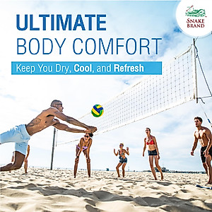 Snake Brand Prickly Heat Cooling Powder for Everyday Use - Anti-Chafing, Heat Rash Relief, Ocean Fresh Kelp Scent (4.9 Oz / 140g)