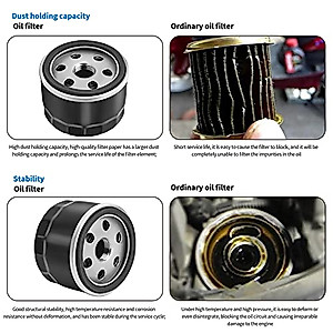 KLWZH 12-050-01-S 12 050 01 Oil Filter KH-12-050-01-S KH-12-050-08 12 050 01-S1 1205001-S CH18-CH25 CV18-CV25 CV17-CV26 CH17-CH26 XT1 Engine YTH20K46 KT715 SV470-SV620 Lawn Mower Oil Filter(1 PC)