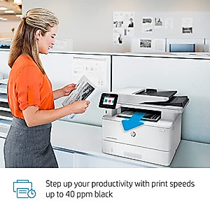 HP Laserjet Pro M428dw Wireless Multifunction Laser Printer with Simple Setup & Security Features (W1A28A)