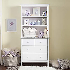 DaVinci Autumn Bookcase/Hutch in White