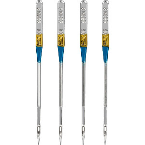 SINGER 4820 Universal Ball Point Machine Needles for Knit Fabric, Size 90/14, 4-Count