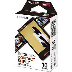 Fujifilm Instax Mini Contact Sheet Film - 10 Exposures