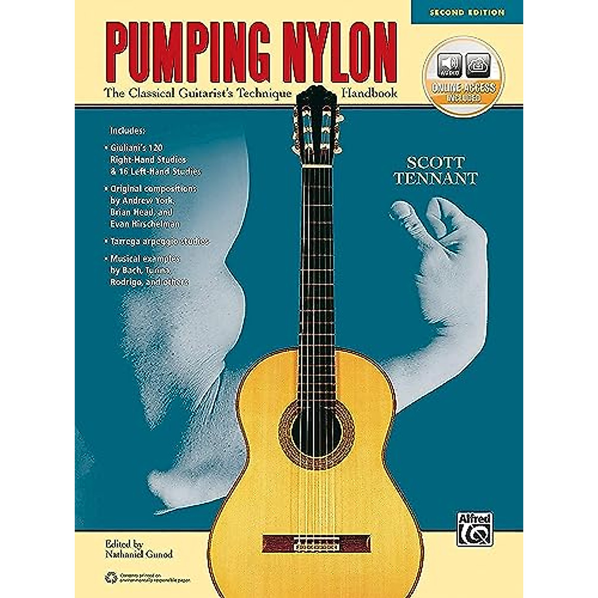 Pumping Nylon: The Classical Guitarist's Technique Handbook, Book & Online Audio (Pumping Nylon Series)