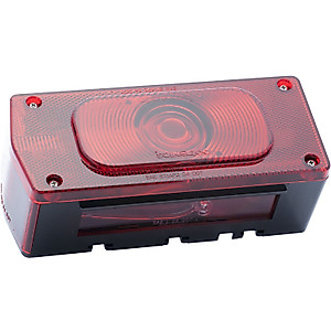 Optronics ST37RS ST-37RS Tail Light with License Light, Red