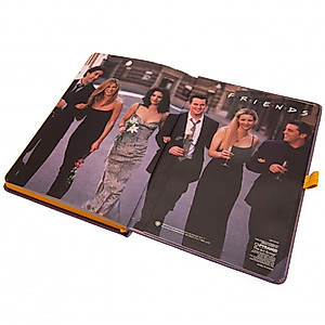 AMBROSIANA Friends Notebook (Peephole Frame Design) A5 Notebook and Journal, Friends Gifts - Official Merchandise