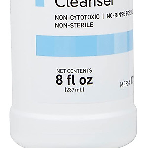 McKesson Dermal Wound Cleanser, Non-Sterile, Non-Cytotoxic, Rinse-Free Formula, 8 fl oz, 1 Count