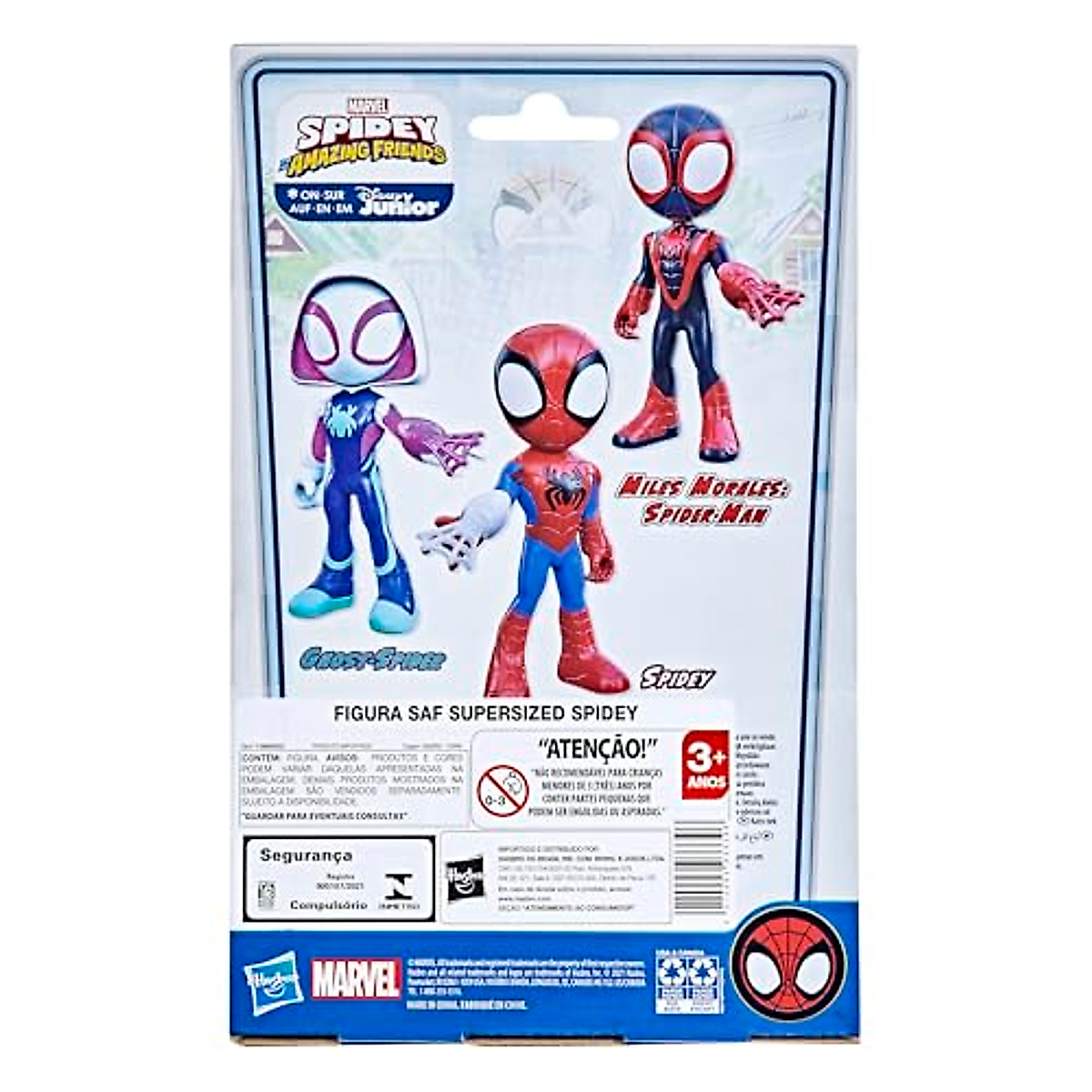 Marvel Spidey and His Amazing Friends Spiderman Action Figure with Web Shooter Accessory 22cm