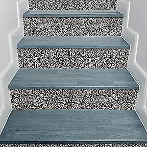 Con-Tact Brand Creative Covering Self-Adhesive Vinyl Drawer and Shelf Liner, 18" x 20', Mirabella Black & White