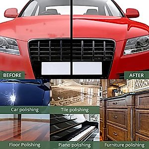 EYPINS Car Polishers and Buffer,6" Cordless Car Polisher for Car Waxing and Polishing,Rechargeable,Random Orbital DA Polisher Buffer,6-level Variable Speed,25Pcs Buffer Polisher Machine Kit