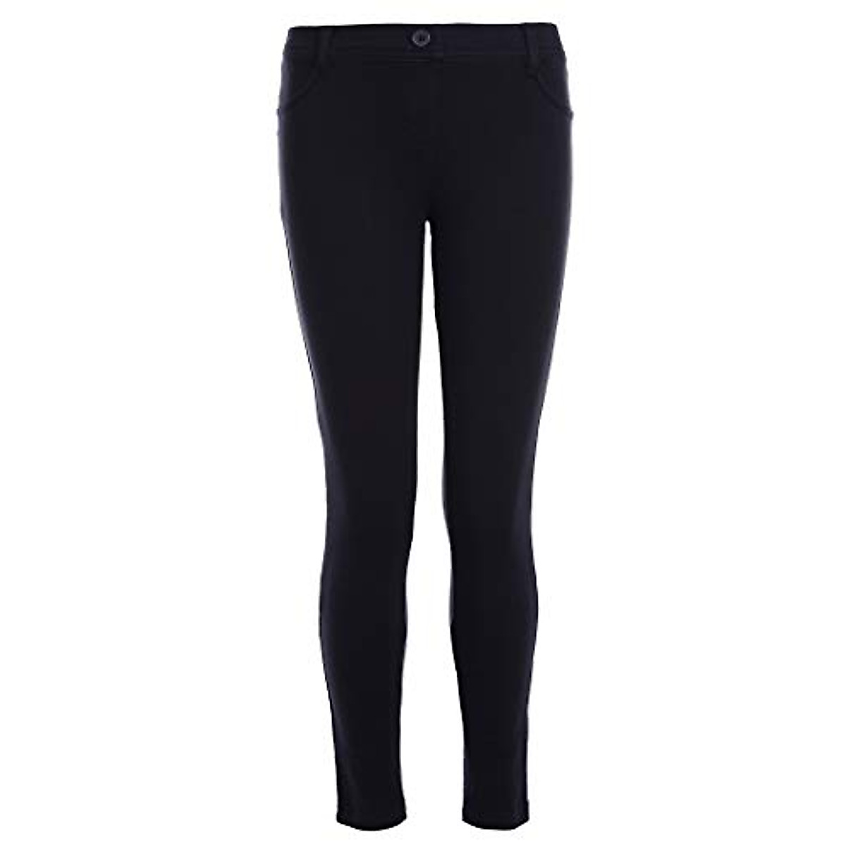 IZOD womens Uniform Stretch Jegging Leggings, Navy, X-Large US