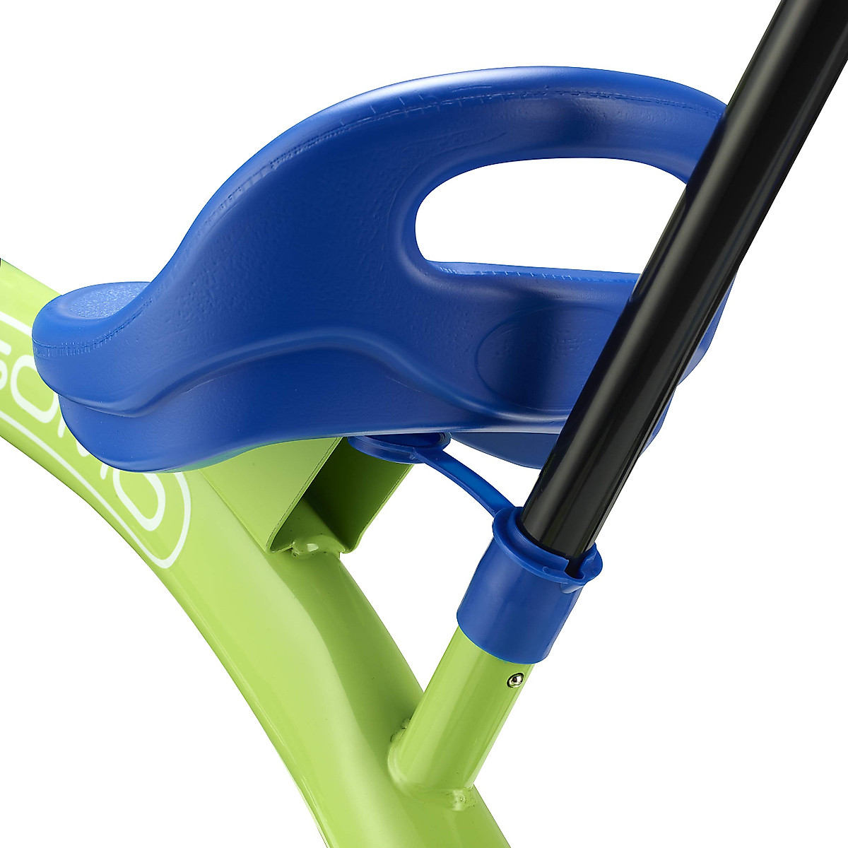 GOMO Kids Tricycles for 2 Year Olds, 3 Year Olds & Kids 1-6, Big Wheels Baby Bike Toddler Bikes - Trikes for Toddlers with Push Handle (Green/Blue)