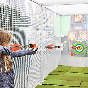 VATOS Slingshot Rocket Launcher Toys for Kids - Sky Rockets Air Foam Scream Rocket with 2 Pack & 1 Launcher | Shoots Up to 250 FT Outdoor Indoor Activity for Boys Girls Aged 4 5 6 7 8 9+