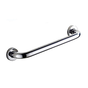 Bathroom Safety Grab Bar, Shower Aids,Safety Grab Rails,Bathroom Support Handle,Pure 304 Stainless Steel Bathtub Armrest,Bathtub,Toilet, Bathroom,Kitchen,Stairway Handrail (Color : Silver, Size : 30