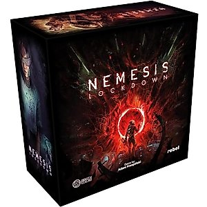 Nemesis Lockdown Board Game - Sci-Fi Horror Game, Tabletop Miniatures Strategy Game, Cooperative Adventure Game for Kids & Adults, Ages 14+, 1-5 Players, 90-180 Min Playtime, Made by Rebel Studio