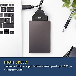 NTI Cloning Kit | New! Version 6 of NTI Cloning Software | Best for SSD and HDD Upgrades | Software via Download | SATA-to-USB Adapter Included for 2.5" SSD and HDD