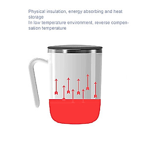 Smart Hot Beverage Blender Cup, Self Stirring Beverage Cup, Automatic Mixing Coffee Blender Cup, Automatic Self Stirring Coffee Cup