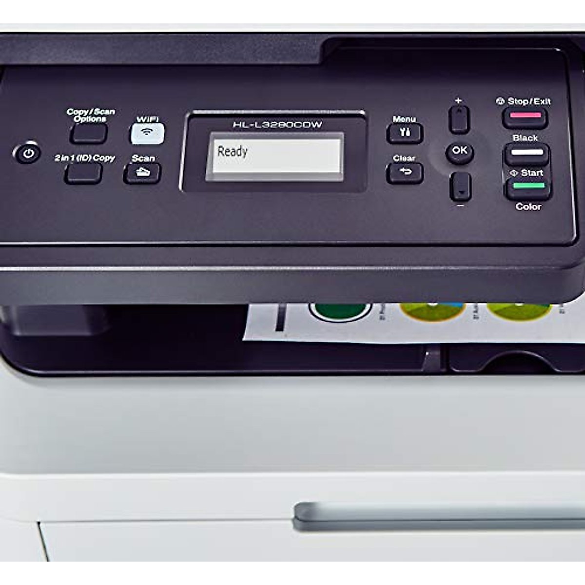 Brother HL-L3290CDW Compact Digital Color Printer Providing Laser Printer Quality Results with Convenient Flatbed Copy & Scan, Wireless and Duplex Printing, Amazon Dash Replenishment Ready