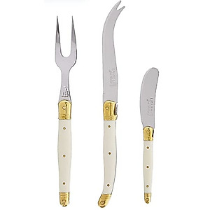 Jean Dubost Laguiole 3Pc Cheese Set