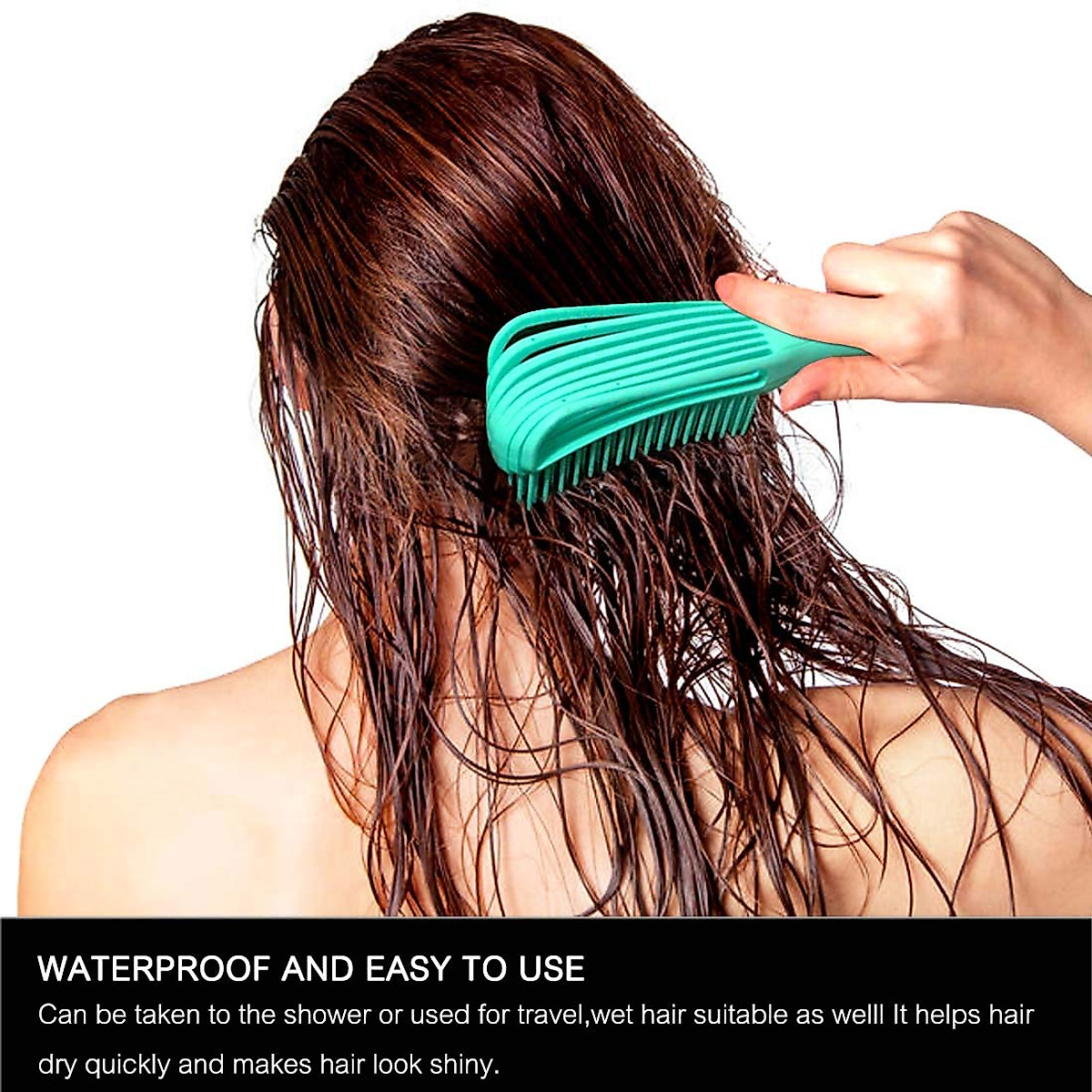 3 Pack Detangler Brush for Natural Hair, Afro America/African Hair Textured 3a to 4c Kinky Wavy/Curly/Coily/Wet/Dry/Oil/Thick/Long Hair, Exfoliating Your Scalp for Beautiful