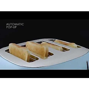 SMEG 50's Retro 2 Slice Toaster, Matte Black