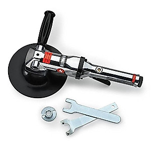 Vlastar Stainless Pneumatic Air Angle Polisher Buffer Variable Speed 1,500-2,600 RPM L89
