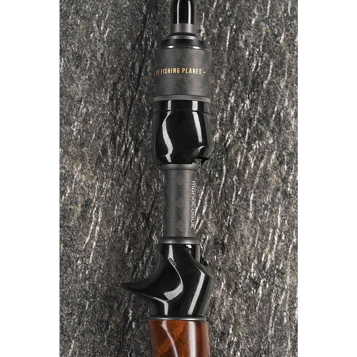 Fishing Planet Baitcast Rod Atlaua - Inshore Rod for Trout and Bass, Two Pieces, SK Reel Fuji Seat, 7' Medium and 6' 6'' Medium Light