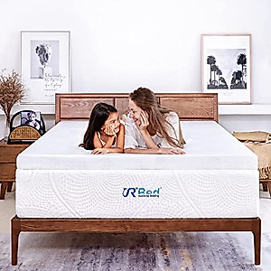 Mattress Topper 2’’ King Gel Memory Foam Mattress Topper for Pain Relief, Plush Soft Mattress Pads with Removable & Washable Cover, 120 Day Free Return, 10 Year Warranty