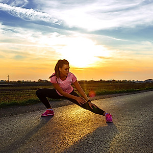 Workout Shirts for Women, Moisture Wicking Quick Dry Active Athletic Women's Gym Performance T Shirts Large