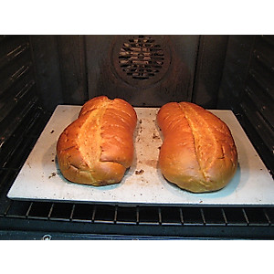 Fibrament-D Baking Stone FibraMent-D Rectangular Home Oven Baking Stone (15 by 20 inches)