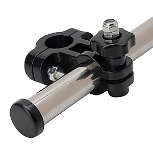 5661 Baby Stroller Umbrella Clamp, 360° Adjustable Umbrella Stand, Outdoor Beach Fishing Umbrella Mount Holder, Clip Umbrella Holder for Bike, Chair, Stroller, Pram, Wheelchairs, 1 Count (Pack of 1)