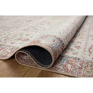 Loloi Rifle Paper Co. Maison Collection MAO-08 Cream 2'-6" x 12'-0", .19" Pile Height, Runner Rug