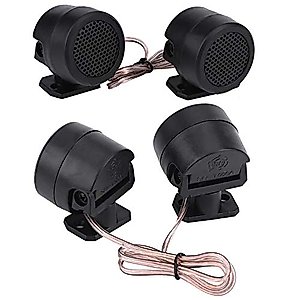 Outdoor Car Speakers 12V 500W Car Round Super Power Loud Audio Speaker Tweeter Loudspeaker Car Audio Surface Mounted for Car Truck Boat 2PCS