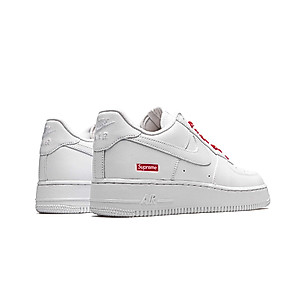 Nike Mens Air Force 1 Low CU9225 100 Supreme - Mini Box Logo White - Size 6