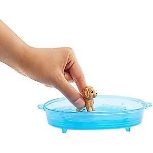 Barbie Doll/Pets - Puppy Bath Time playset