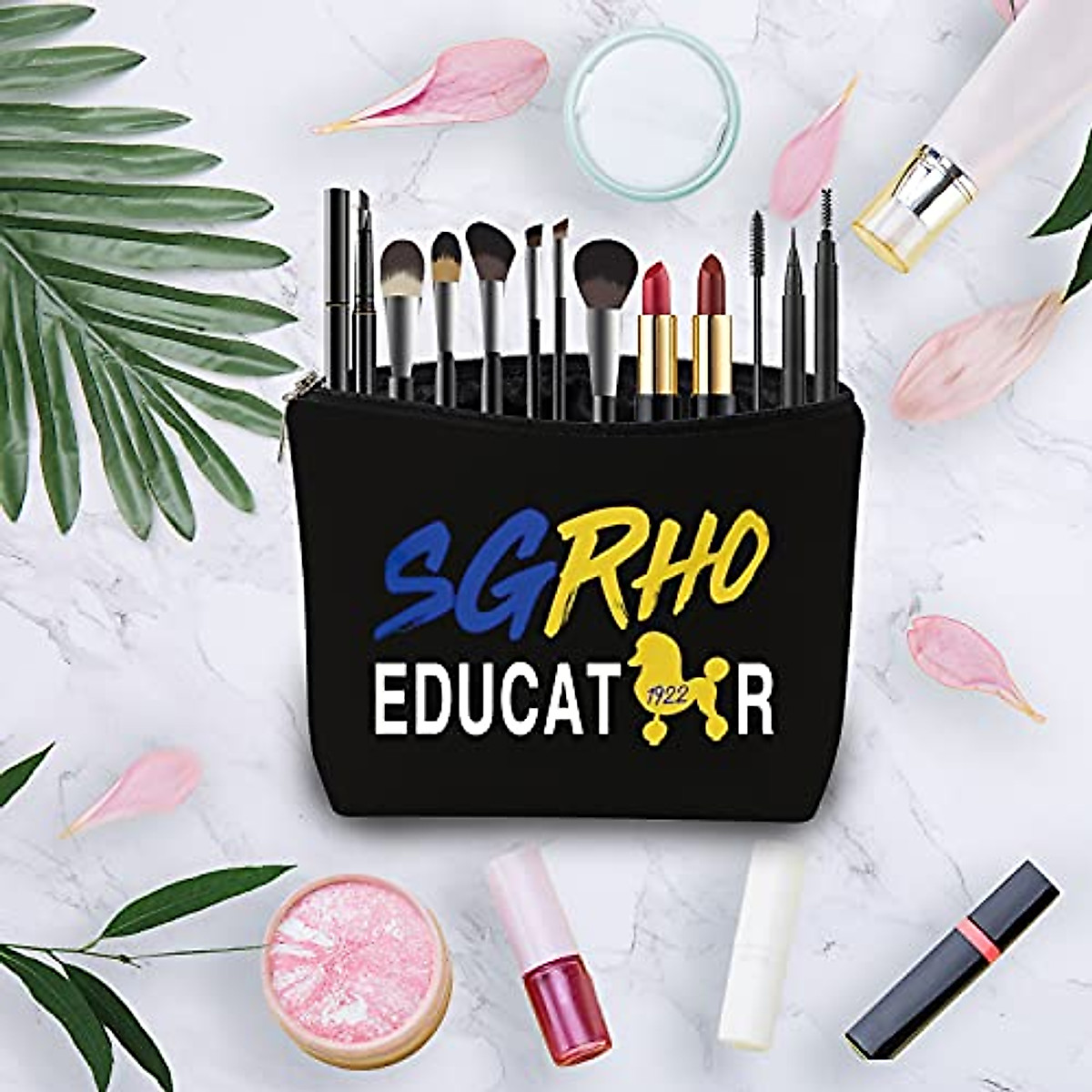 Sigma Gamma Rho Makeup Bag Gift Sigma Gamma Rho 1922 Sgrho Educator Sgrho Teacher Gift (Sgrho Educator bag)
