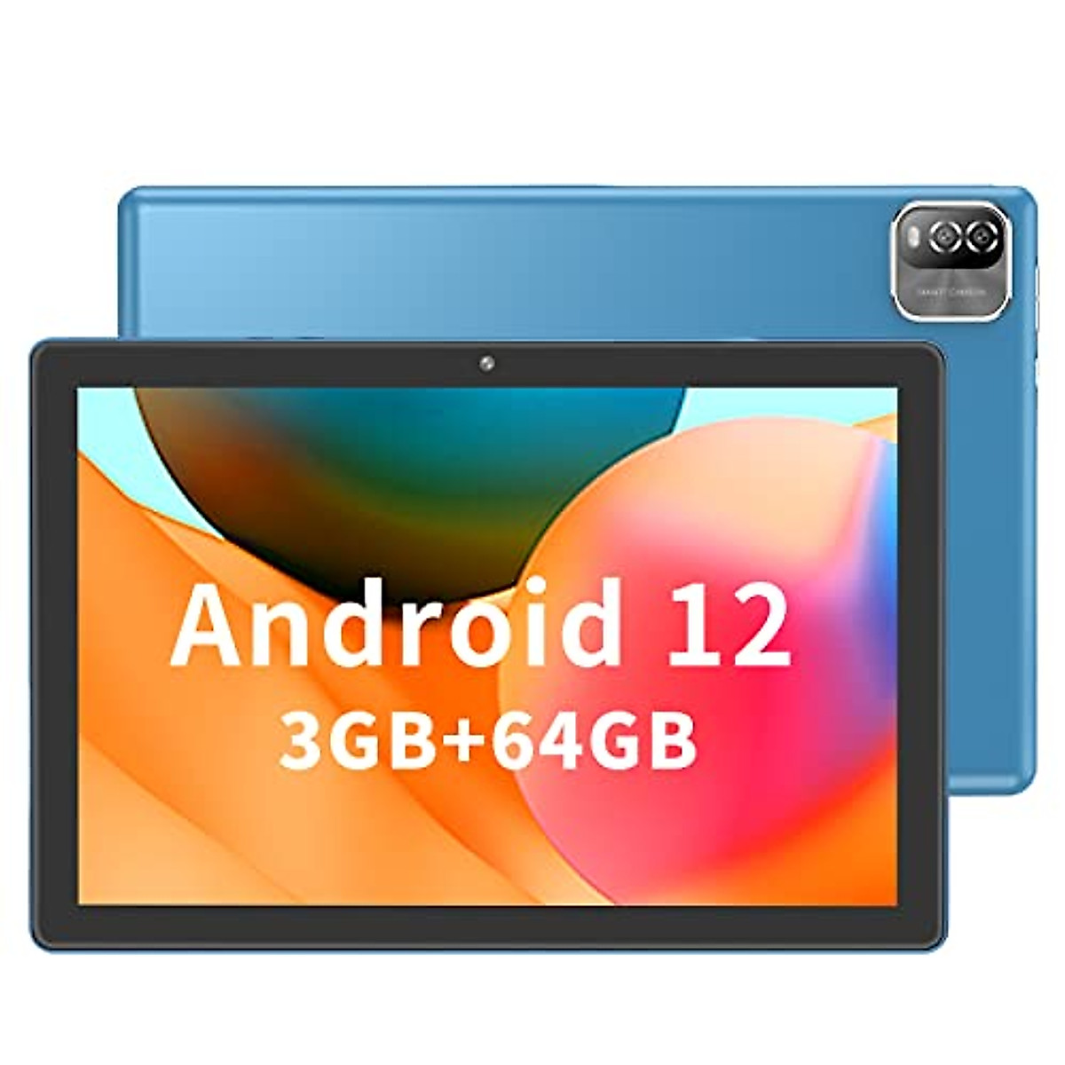 VOLENTEX Tablet 10 Inch Android 12, 3GB RAM 64GB ROM 512GB Expand ...