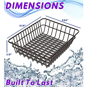 2-Pack Cooler Basket for YETI Tundra Haul, Double Cooler Rack for Double Storage, Dry-Goods Basket for YETI Wheeled Coolers (Cooler NOT Included)