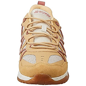 Skechers Bobs Squad 3 Zigzag Swagger Womens Shoes Size 8, Color: Wheat