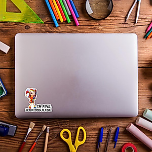 3.25" Amazing Digital Circus Pomni Laminated Laptop Stickers. Sizes in pictures Gift for friends and family perfect for mug tumbler laptop kindle tablet pc and more