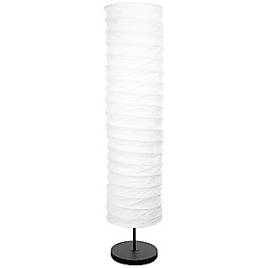 STOBOK Paper Floor Lamp Shades Light Japanese Style Standing Lamp Table Light Cover Barrel Chandelier Protector for Living Room Home Hotel