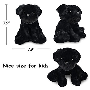 WEIGEDU Poodle Puppy Goldendoodle Stuffed Animal, Adorable Toy Dog Labradoodle Plush for Kids Boys Girls Birthday Easter Christmas Bedtime Gift, 11.8“ Golden